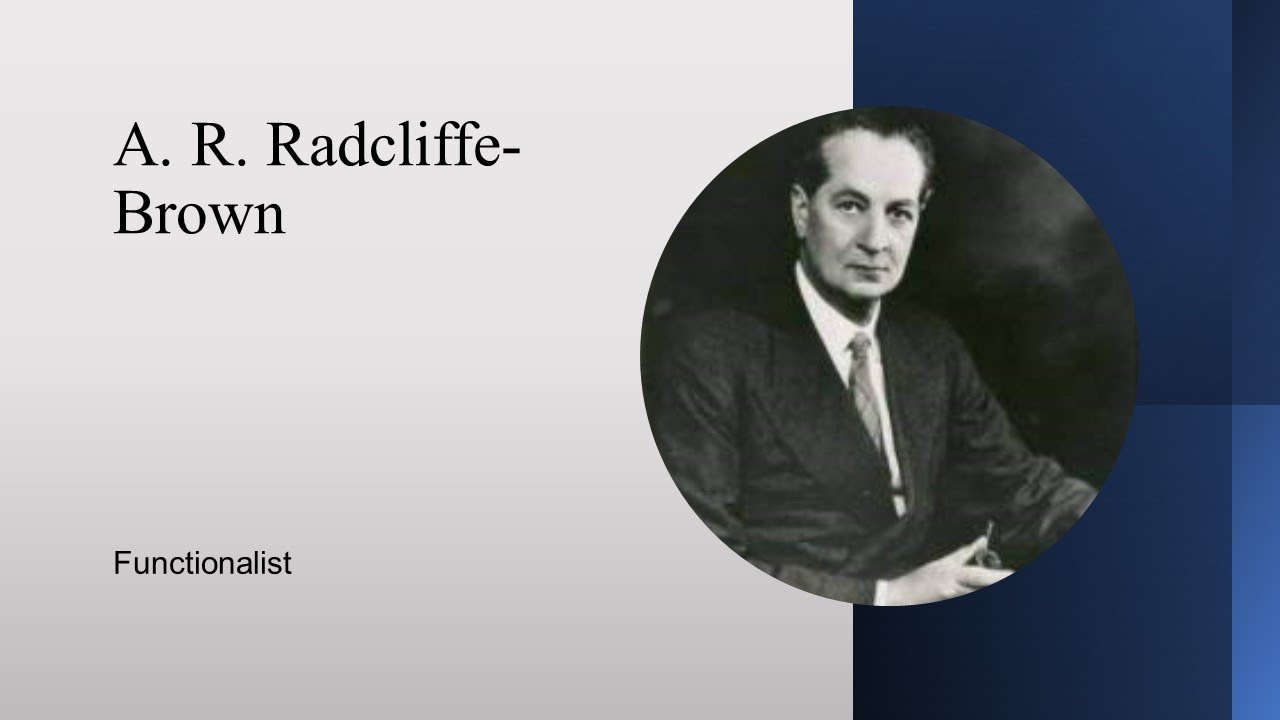 Radcliff Brown - YouTube
