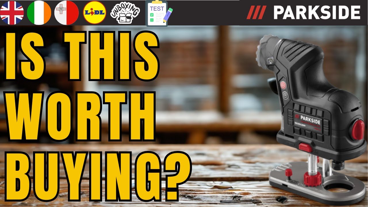 CORDLESS ROUTER 12 V Parkside PPPAKF 12 A1 UK ENGLISH IRISH MALTESE IL ...