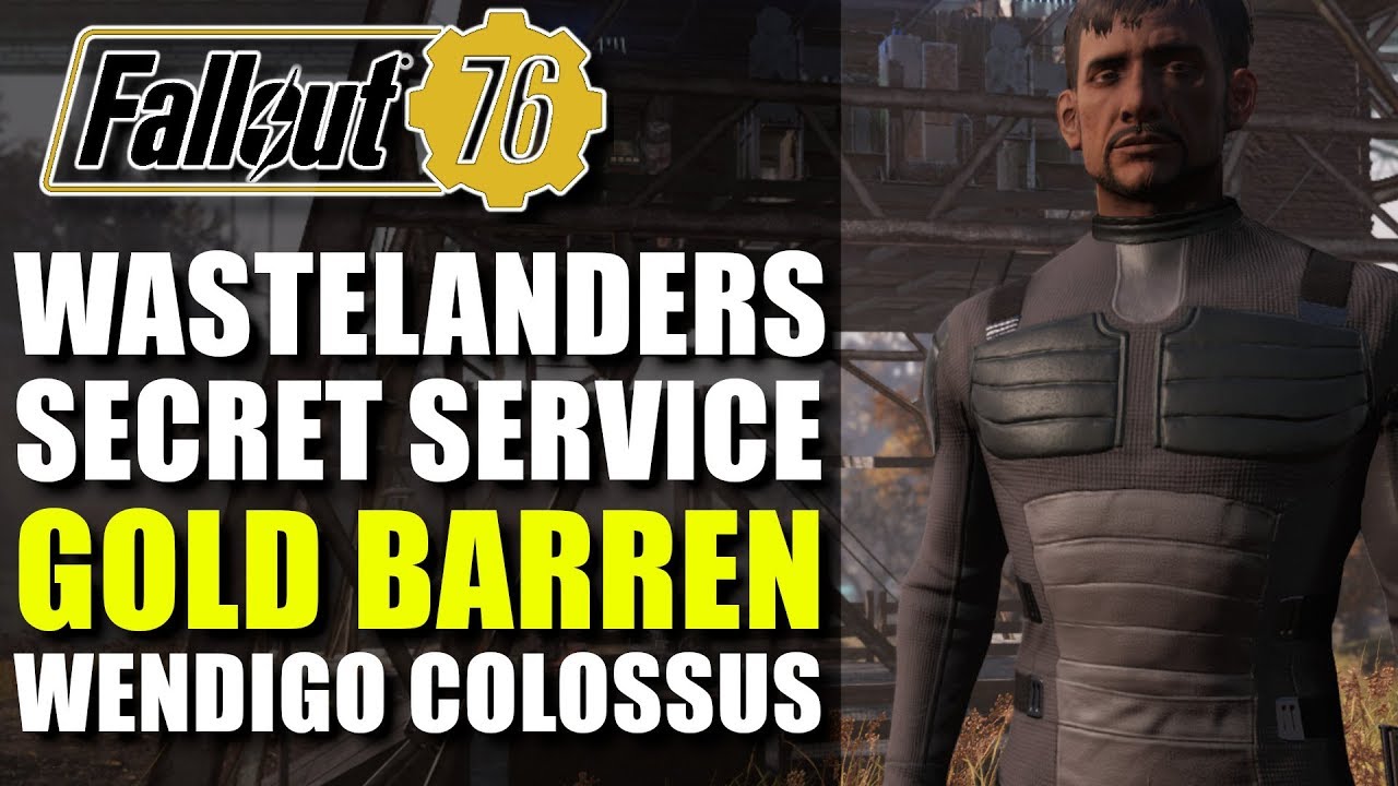 Gold Barren, Secret Service und Wendigo Colossus | Wastelanders DLC ...