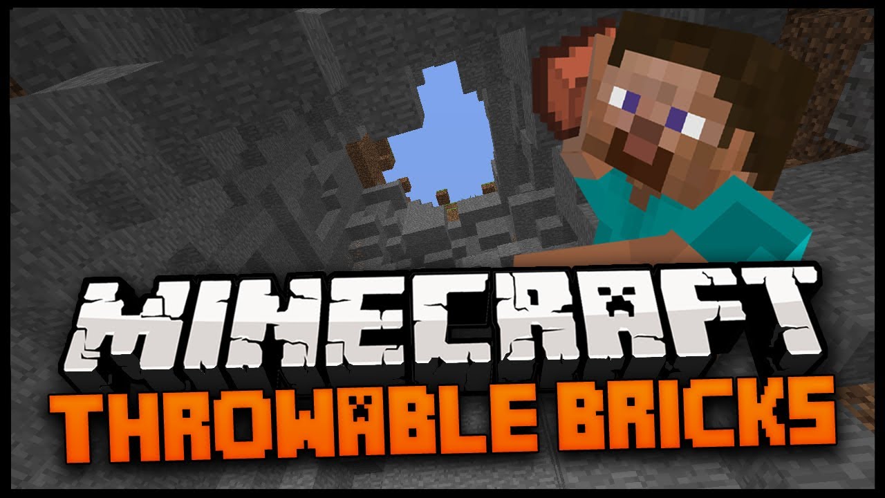 Minecraft Mod Spotlight: THROWABLE BRICKS MOD 1.6.2 - THROW BRICKS, NETHER BRICKS AND TNT BRICKS ...