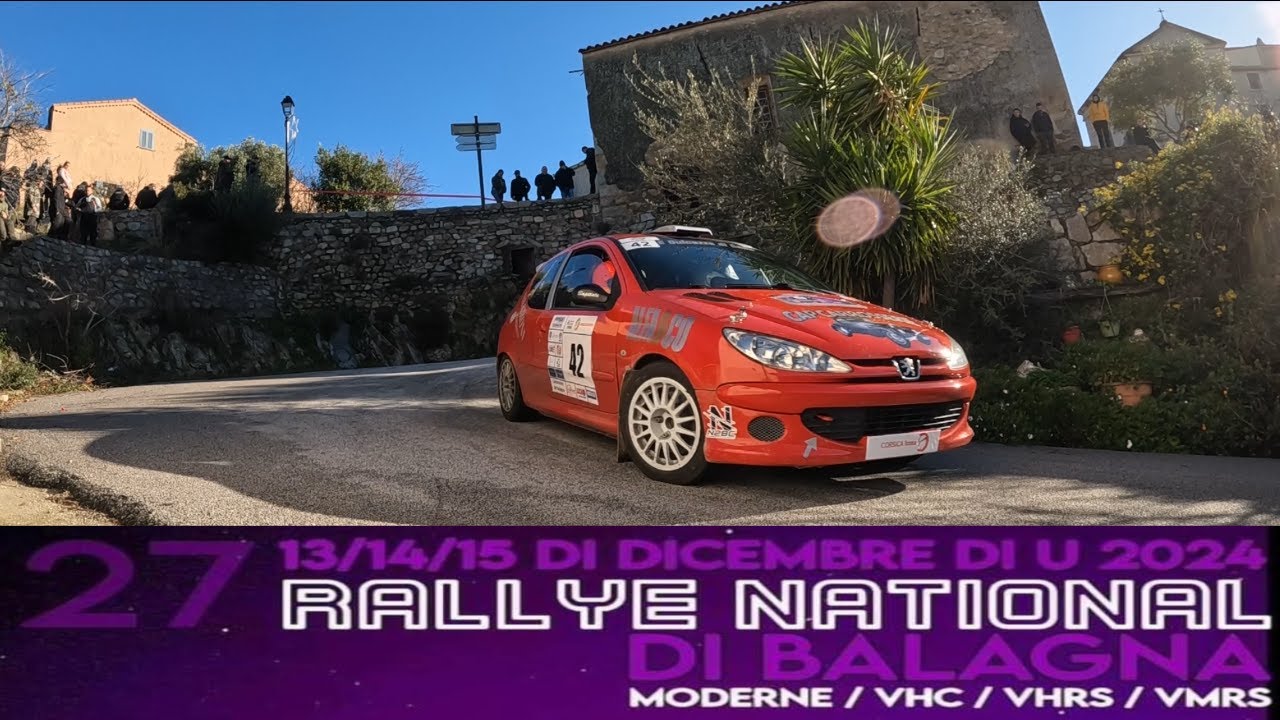 Stéphane CASTELLANI et Sebastien CORMAT Rallye de Balagne 2024 - YouTube