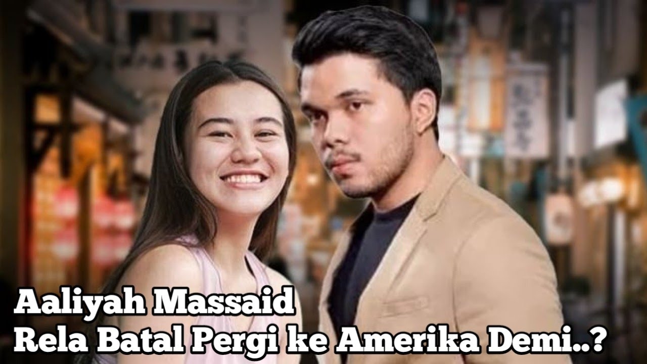 Aaliyah Massaid Rela Batal Pergi ke Amerika, Demi Ini? - YouTube