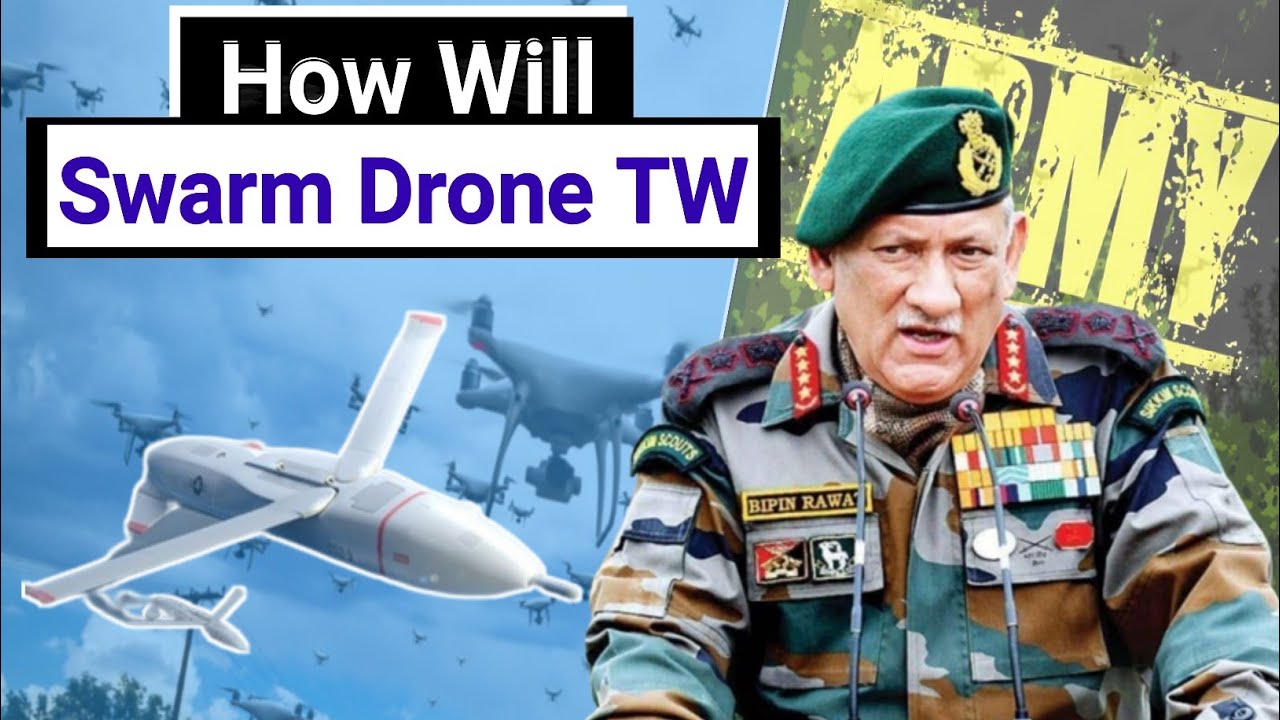 How Will Work In swarm Drone Technology || Swam Drone technology in ...