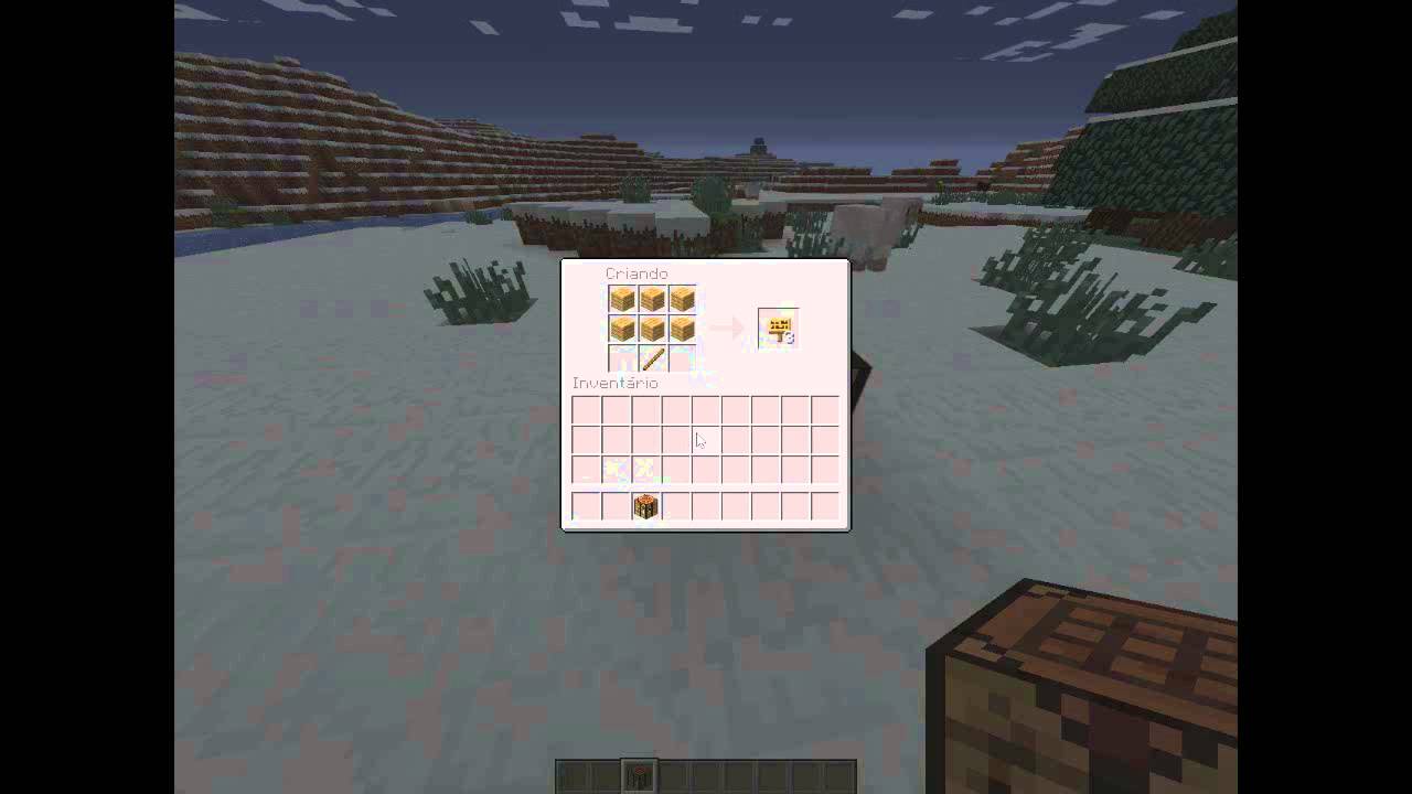 Como fazer placa no Minecraft - YouTube