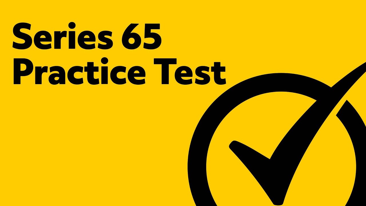 Series 65 Exam Practice Test - YouTube