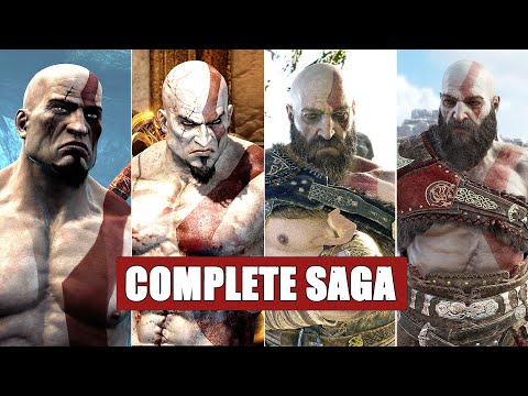GOD OF WAR MOVIE FULL Complete Saga 2005-2022 ALL CUTSCENES