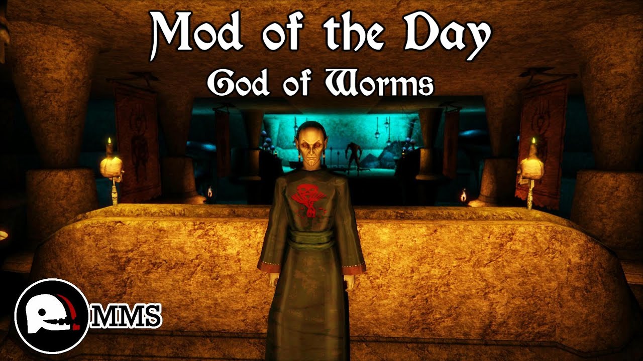 Morrowind Mod of the Day - God of Worms Showcase - YouTube