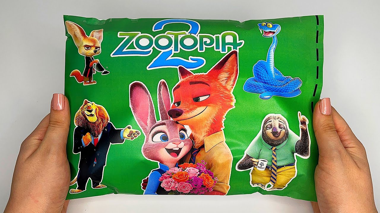 💸Paper DIY💸 ZOOTOPIA 2 Paper Blind Bag Unboxing | Zootopia Cute Box ...