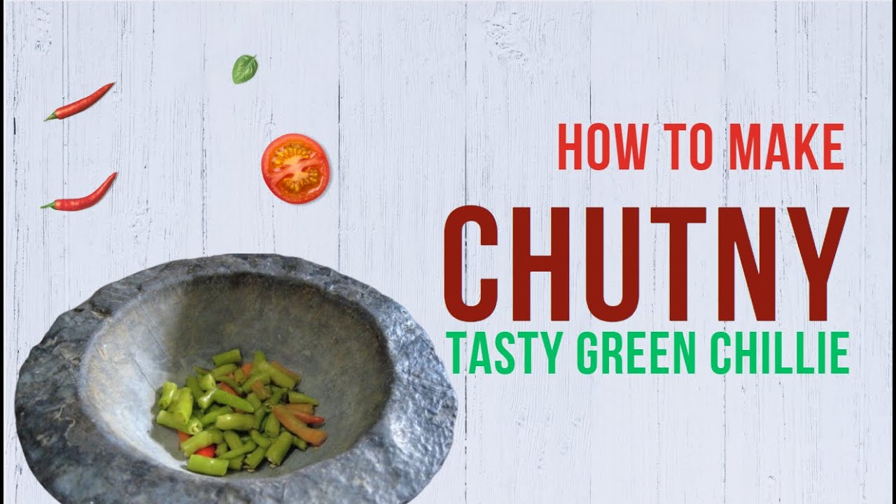 Easy & Delicious Green Chilli Chutney || Desi Chutny || Naveen Foodie ...