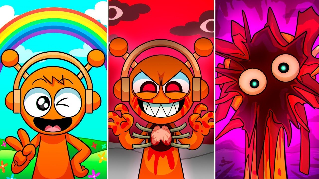 SPRUNKIS BECOME PHASE 3! Incredibox Sprunki Animation - YouTube