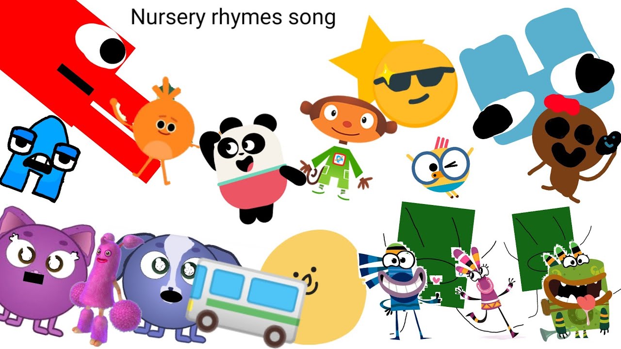 smolsies nursery rhymes Kids dot song compilation 5 for tv super simple ...
