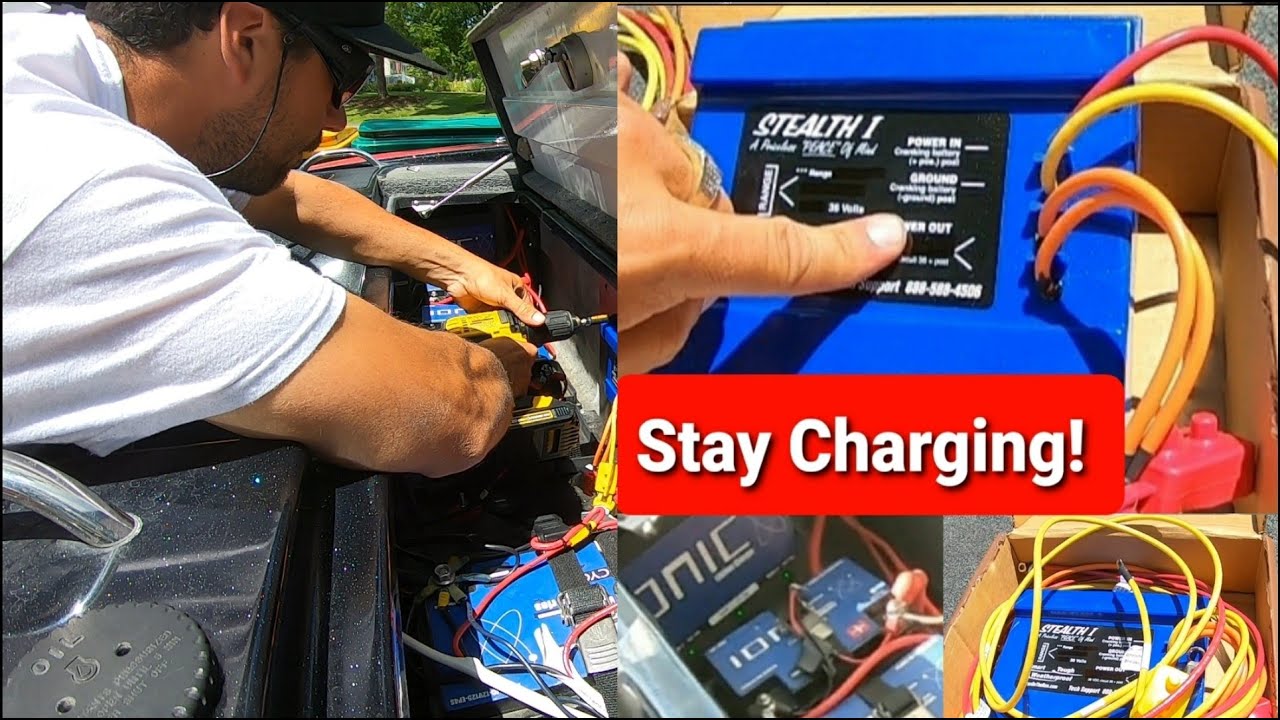 NEW "Stealth 1 DC Charger" NEVER RUN OUT OF POWER! Pre-BassMaster Open ...