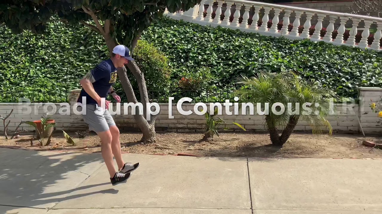 Broad Jump [Continuous: LR] - YouTube