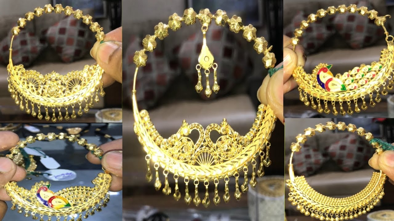 Gold Nath Design With Price || गोल्ड नथ डिजाइन || Nath Design Pahari ...