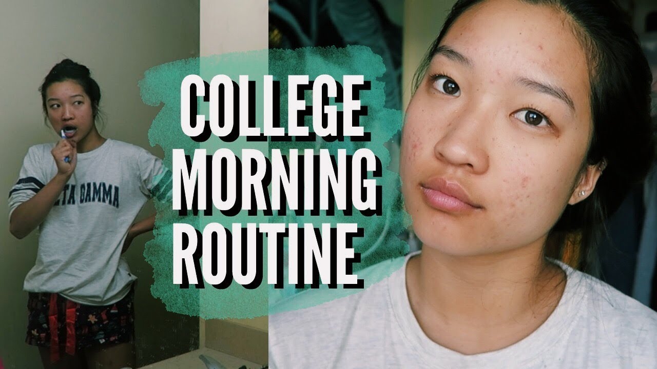 COLLEGE MORNING ROUTINE 2017 - YouTube