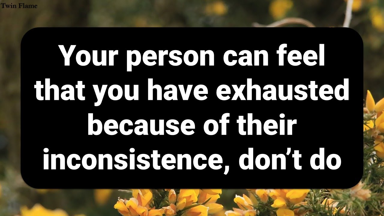 Twin Flame Tarot Reading 🥺Your person knows you feel exhausted | DM ...