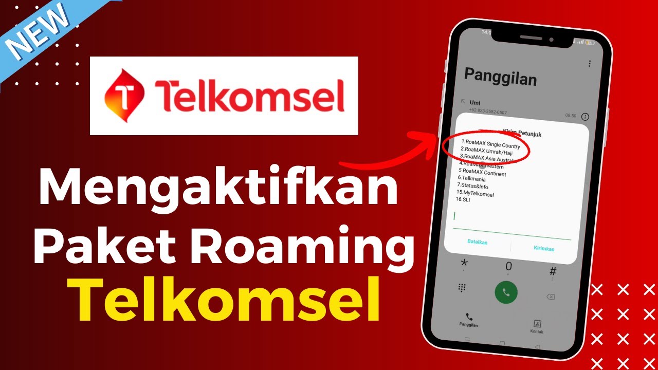 Cara Mengaktifkan Paket Roaming Telkomsel Luar Negeri - YouTube