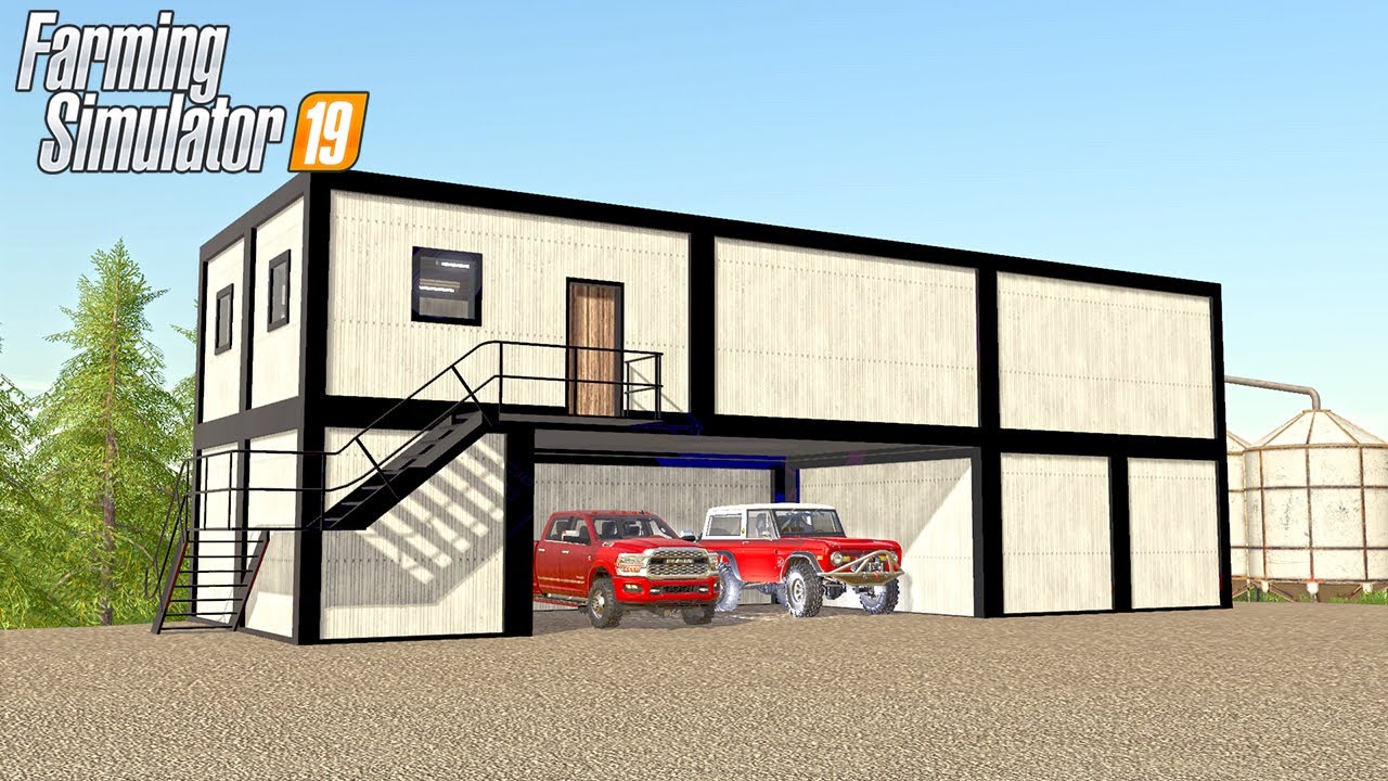 BUILDING MASSIVE OFFICE OUT OF OLD SHIPPING CONTAINERS | NEBRASKA LANDS ...