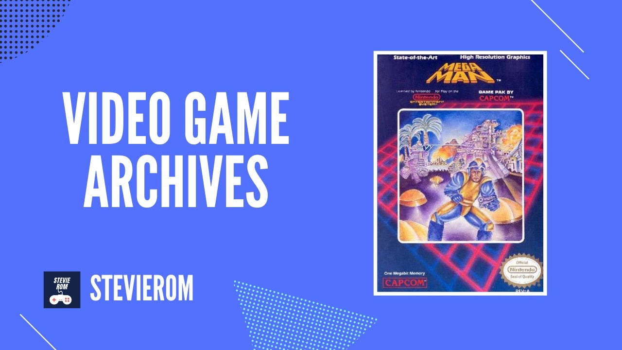 Mega Man Nes Gameplay / 1987 / Video Game Archives - YouTube