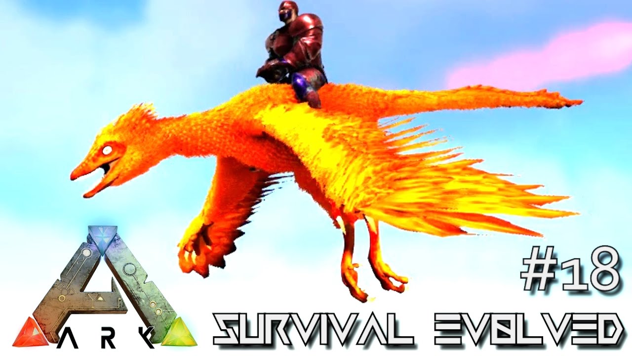 ARK: SURVIVAL EVOLVED - NEW FIREBIRD TAMING Lvl 1000+ !!! E18 (MODDED ...