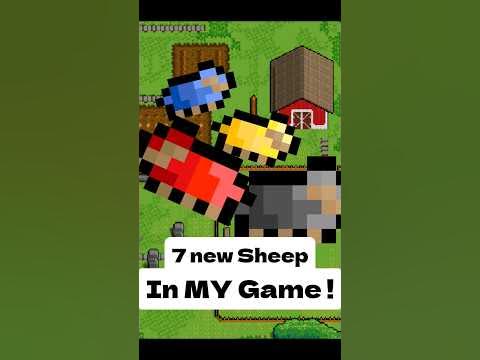 🐑 Adding 7 New Sheep Types In My Shepherd Game 🖌🎨 #gamedev #devlog #indiegame - YouTube