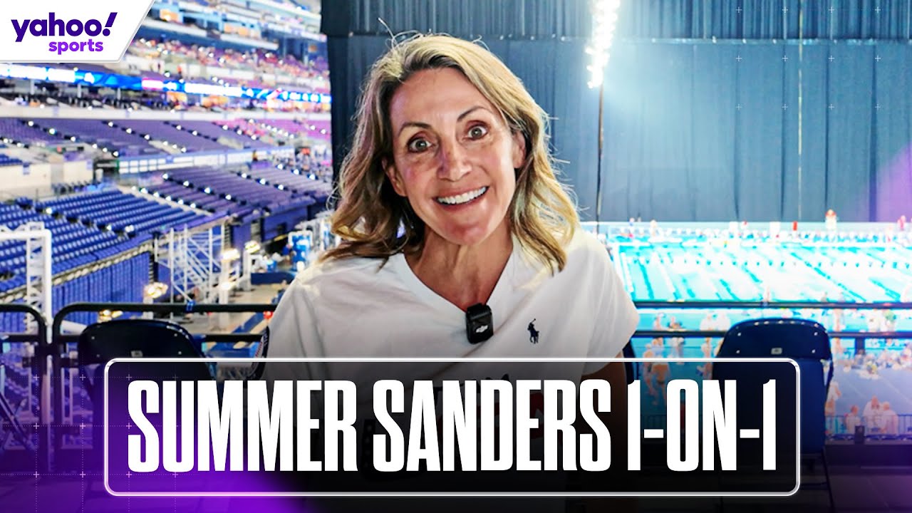 🏊‍♀️ Gold medalist SUMMER SANDERS dives into U.S. Olympic Swimming ...