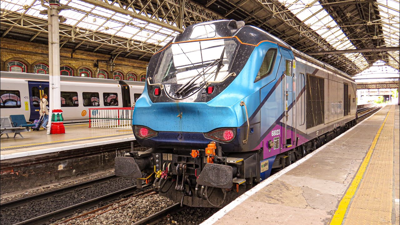 my day at Preston & see class 66 708 class 68 023 class 43 272 with ...