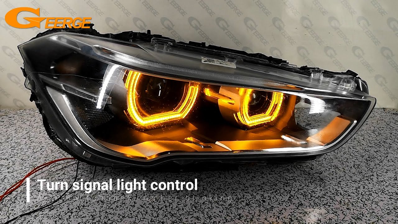 For BMW X1 F48 Ultra Bright Switchback Day Light Turn Signal DTM M4 ...