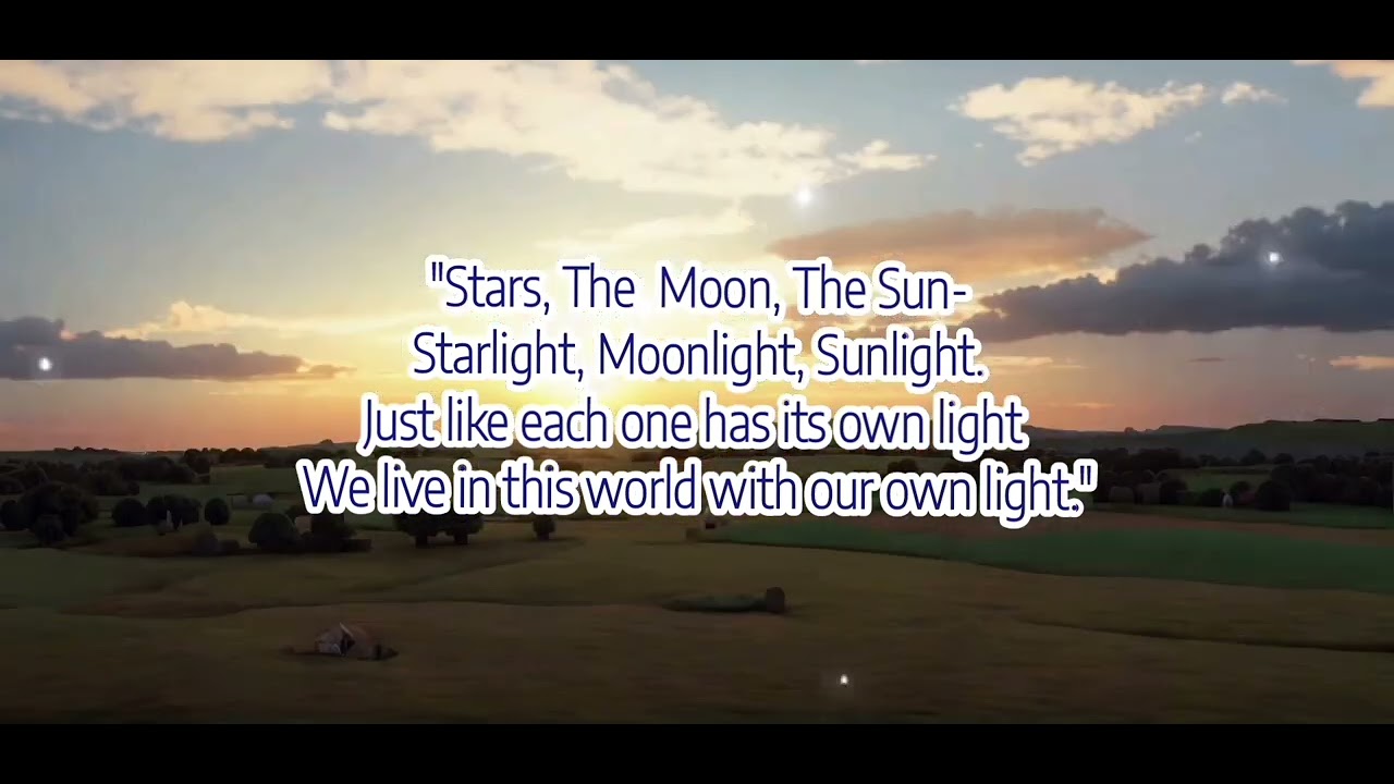 Stars, The Moon, The Sun-Starlight, Moonlight, Sunlight - YouTube