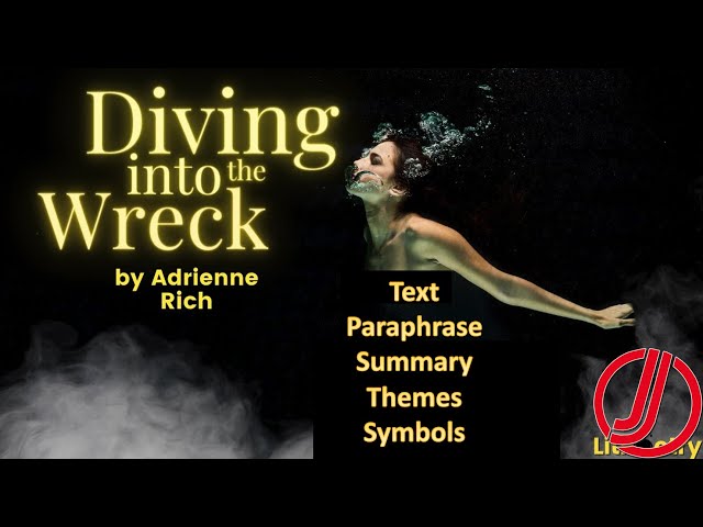 Diving Into The Wreck Poem Summary And Analysis | Sitedoct.org