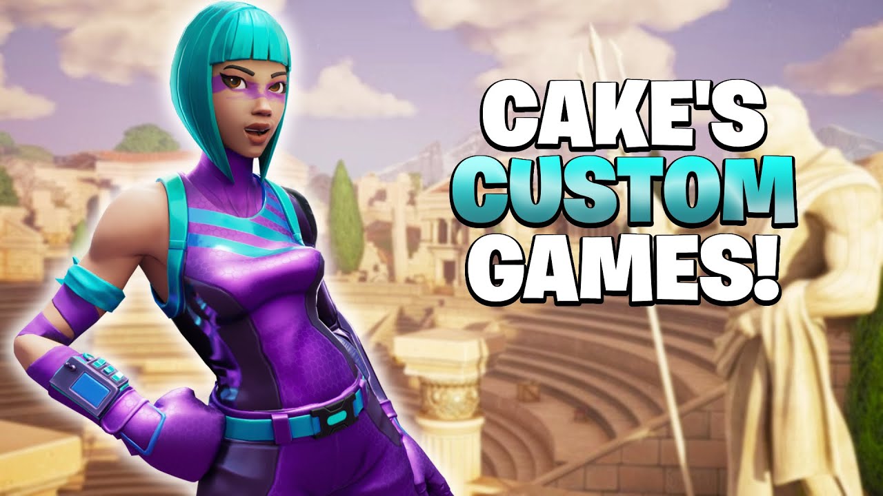 🔴LIVE - (EU) Fortnite Customs | Use Code CAK3 🍰 #epicpartner #shorts ...