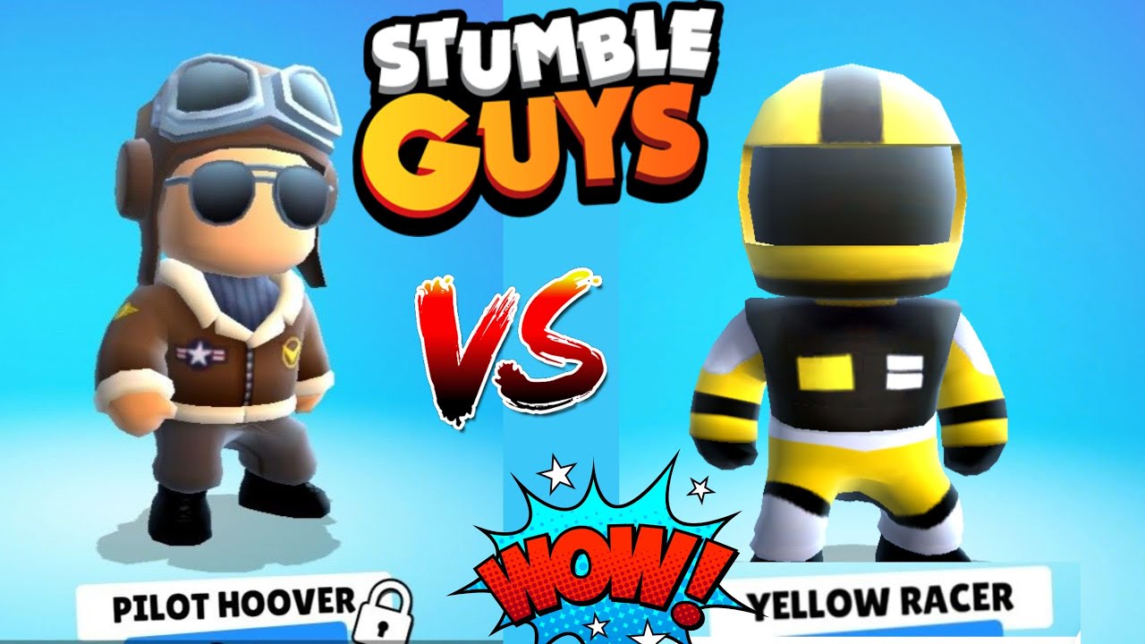 Stumble Guys NEW UPDATE Racer VS Pilot @topstumbleguys - YouTube