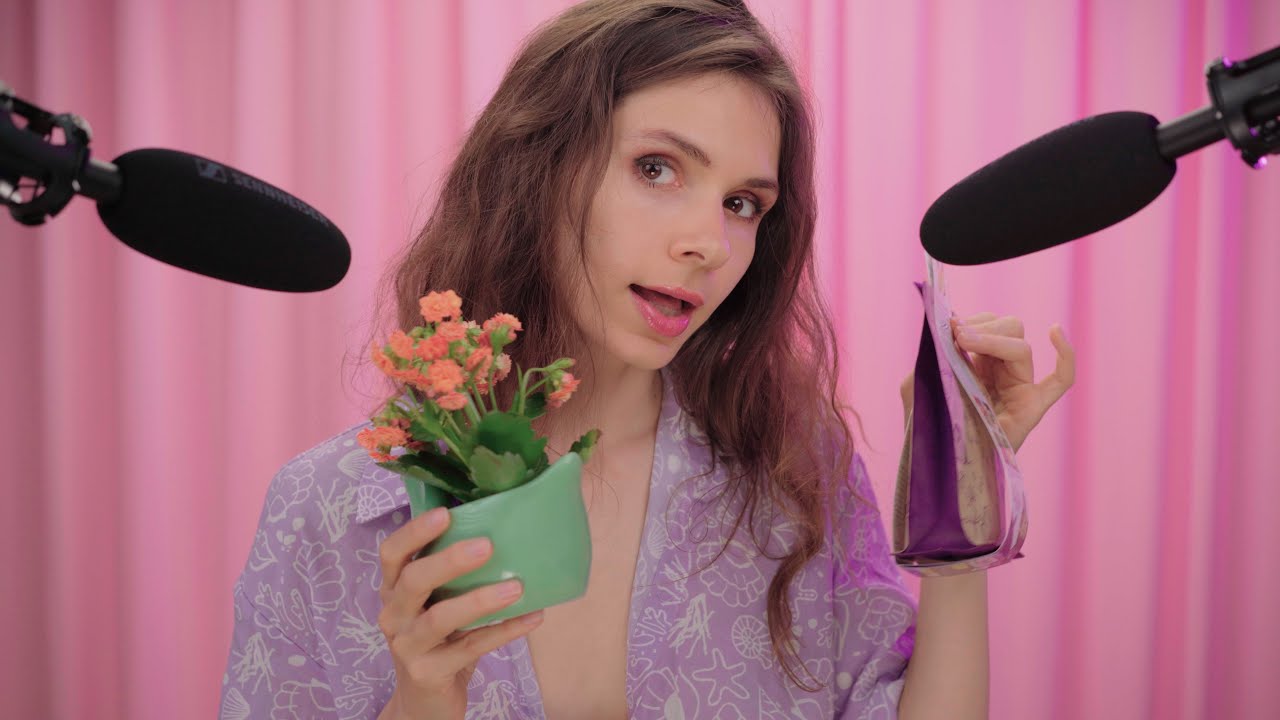 ASMR - Flowers Shopping Roleplay🌸 (whispers, soft spoken, tapping ...