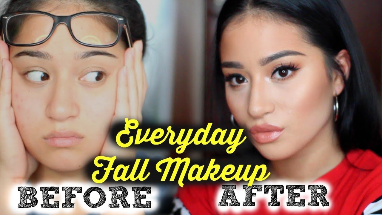 EVERYDAY FALL MAKEUP TUTORIAL 2017| GO TO FALL MAKEUP ROUTINE - YouTube