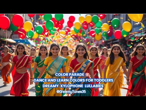 🎨 3 Color Parade – Xylophone Edition | 2-Hour Kids Music - YouTube