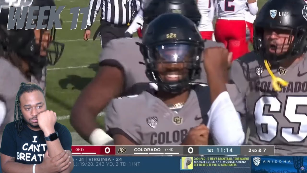 #21 Arizona vs Colorado | 2023 College Football Highlights! Reaction ...