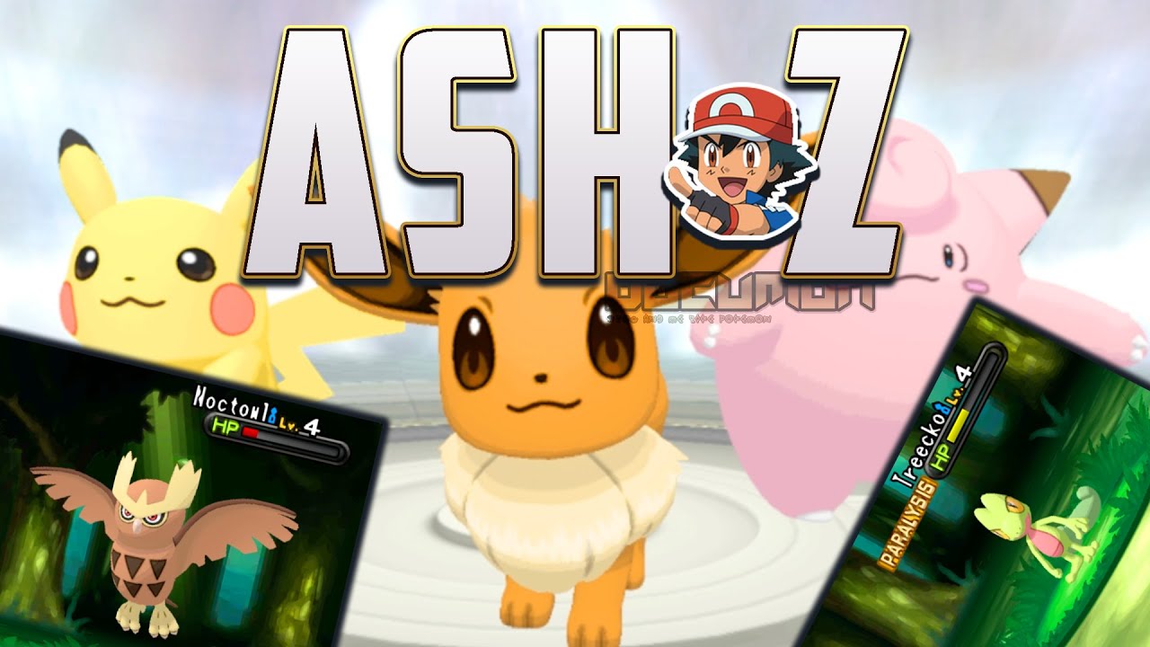 Pokemon Ash Z - 3DS Hack ROM, you can catch all Ash's Pokemon in the ...