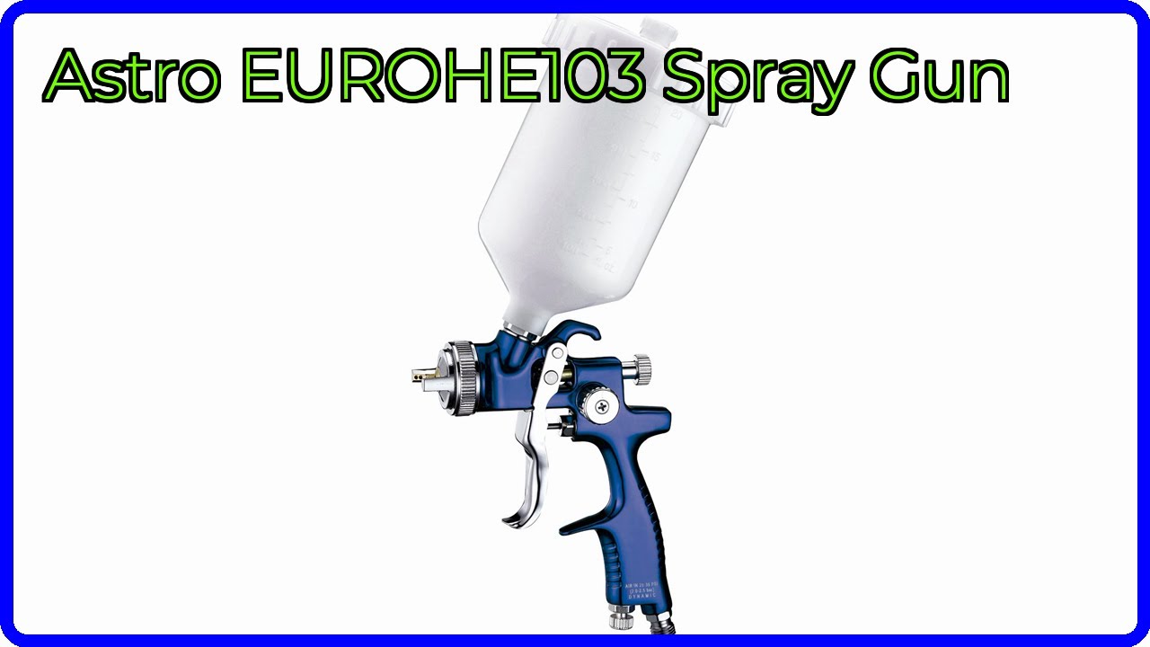 REVIEW (2026): Astro EUROHE103 Spray Gun. ESSENTIAL details. - YouTube