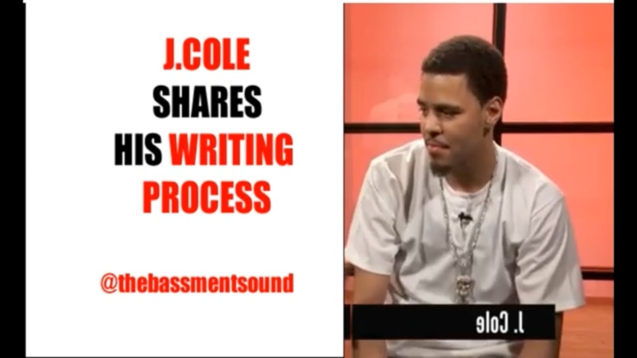 J Cole Share his Writing Process - YouTube