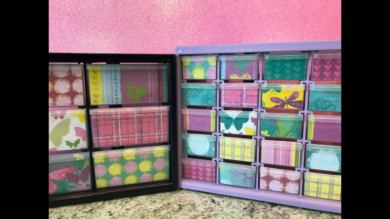 Craft Supply Storage Cabinet - YouTube