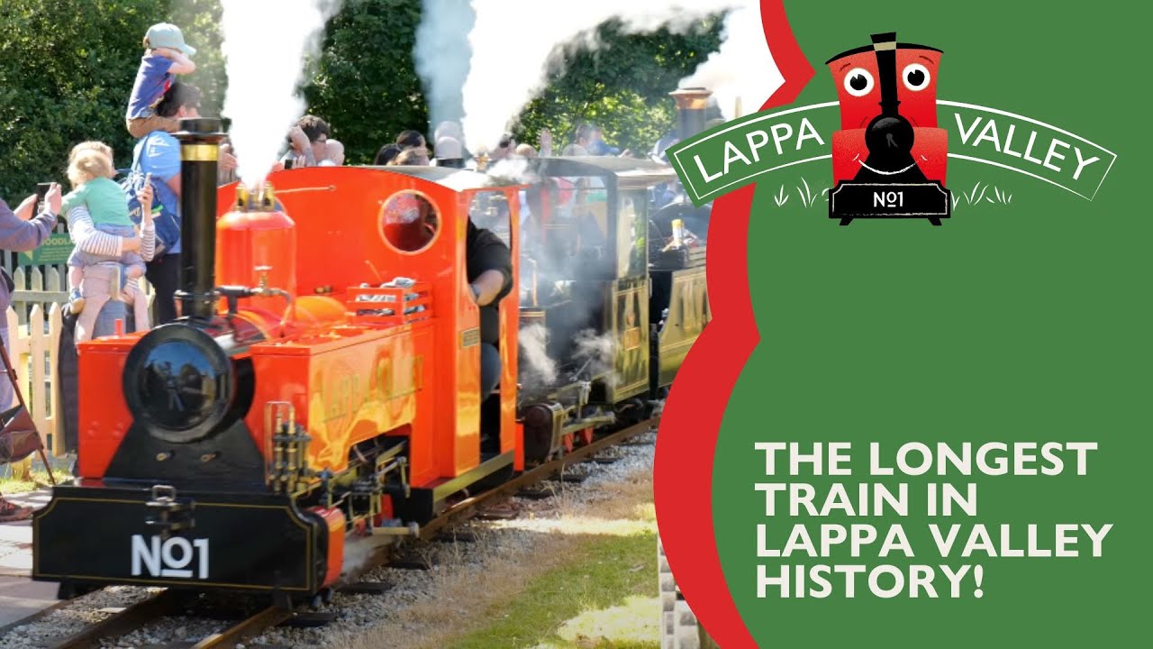 Lappa Valley's 50th Birthday weekend celebrations grand finale - the ...