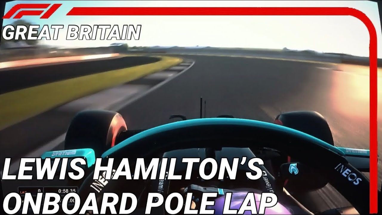 Lewis Hamilton's P1 Lap From Qualifying | 2021 British Grand Prix ...