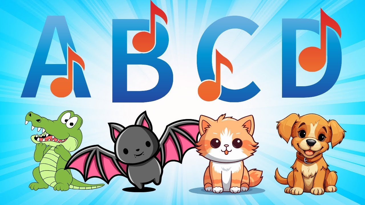 The Letter A Song + The Letter B Song For Kids 🔠 Learn the Alphabet ...