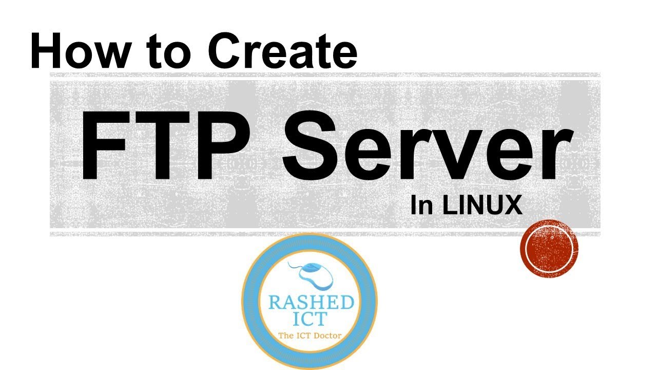 How to Create a FTP Server in LINUX - YouTube