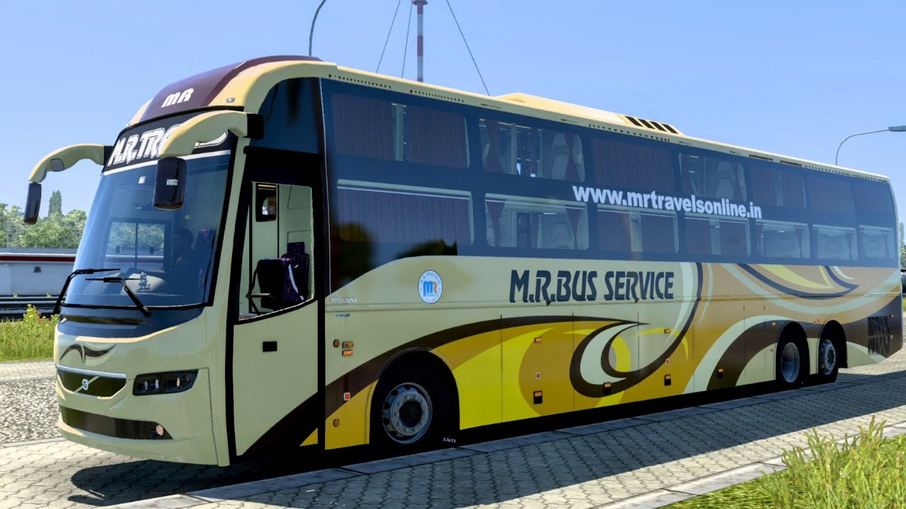 M R Travels | Volvo B11R Sleeper bus mod | Lynx modding ets2 - YouTube