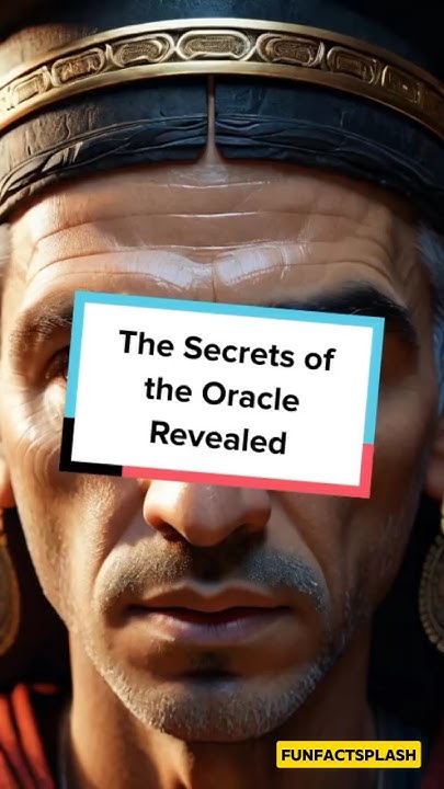 The Secrets of the Oracle Revealed - YouTube