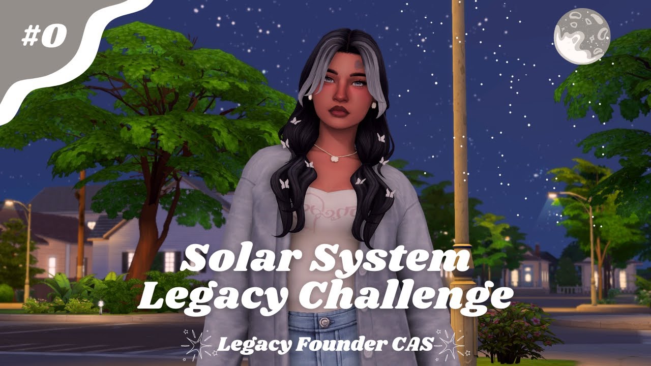 The Sims 4 Solar System Legacy Challenge | Generation 1| Legacy Founder ...