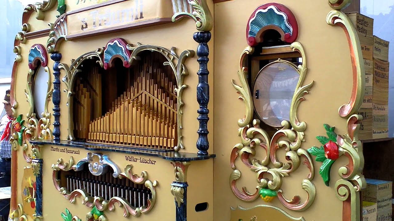 Dutch Street Organ "'s Träumli" playing in Winterthur / CH - YouTube