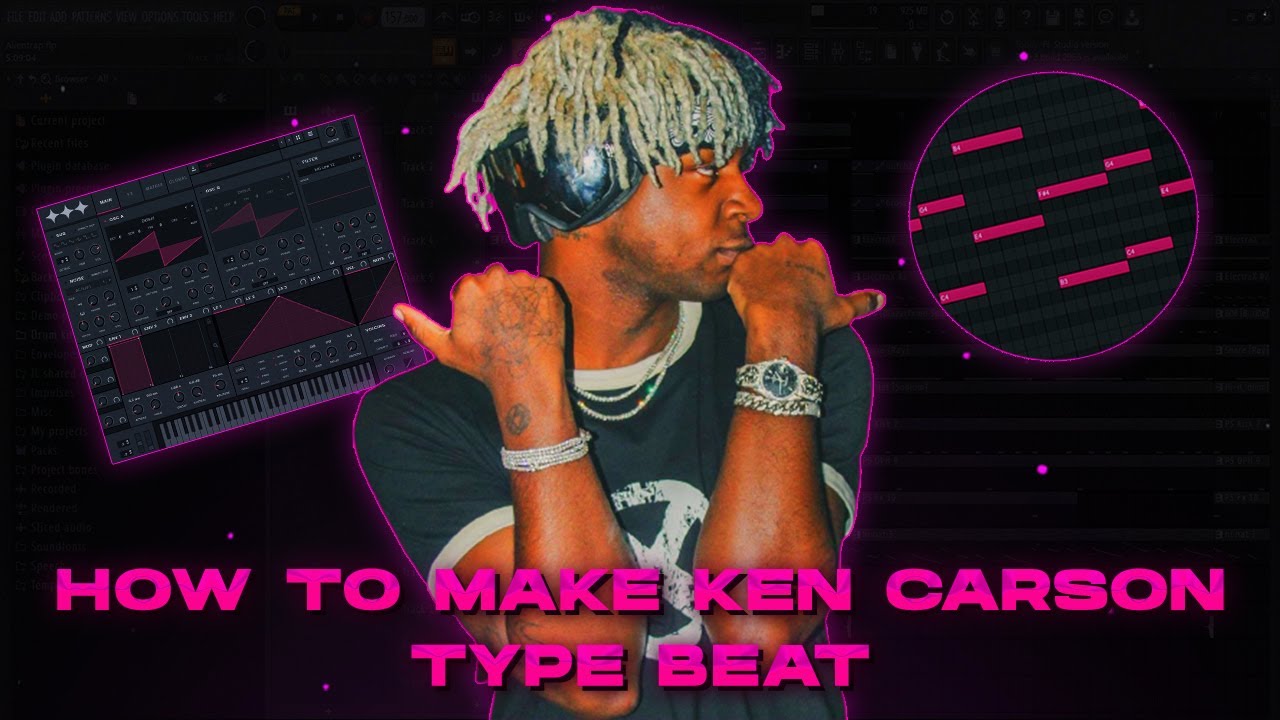 HOW TO MAKE HARD MELODIES FOR KEN CARSON (fl studio tutorial) - YouTube