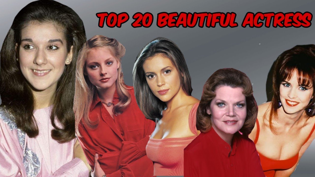 Top 20 Beautiful Actresses in of the 1980s Hollywood - YouTube